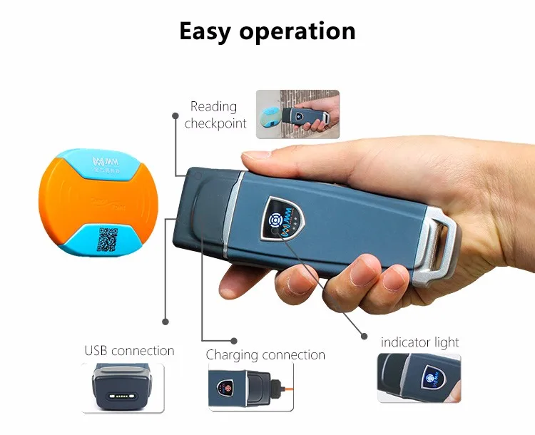 2017 Guard Tour System Price Data Scanning Devices Clocking Device ...