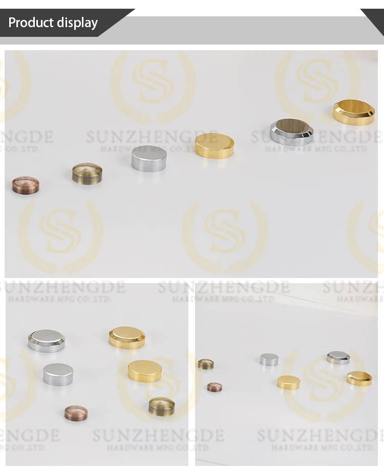 Best Selling Decorative Screw Covers/metal Screw Cap/mirror Screw Caps ...