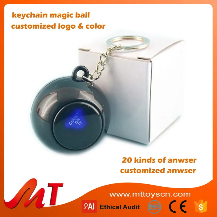 Wholesale Gift Mini Prophecy Ball Magic 8 Ball With Keychain - Buy ...