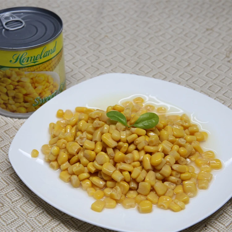 A9/a10 Canned Sweet Corn Kernel Vacuum Pack In Brine - Buy Sweet Corn ...
