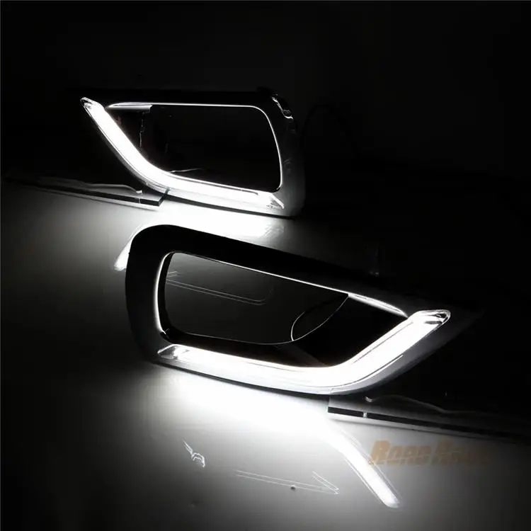 Led Daytime Running Light For Nissan Navara Np300 2015 2016 2017 Drl ...