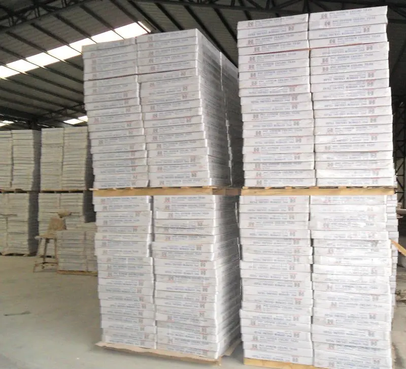 Standard /common Gypsum Board Export 1200x2400x9mm/12 Mm For Ceiling ...