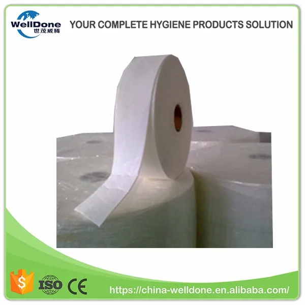 Airlaid Paper Roll with SAP - Efficient Sanitary Napkin Core