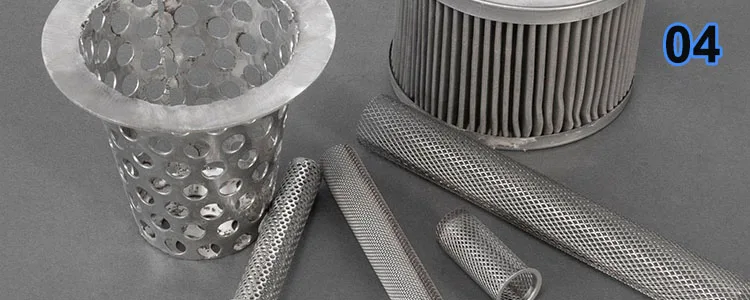 New Products 200 Micron Stainless Steel Cylindrical Filter Elements ...