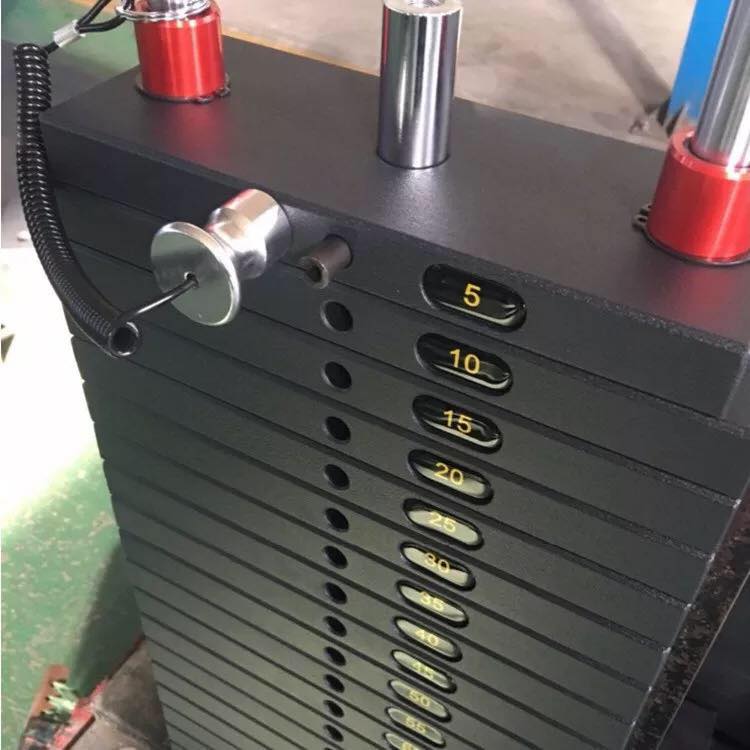 Weight Stack Stickers for Gym Equipment - Durable & Informative