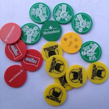 High Quality Custom Colored Plastic Tokens - Buy Custom Plastic Token ...