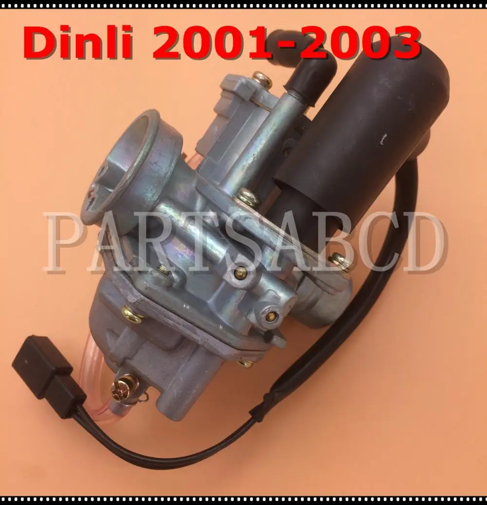 Carburetor For Dinli 2 Stroke 50cc To 90cc Atv Carb Elec Choke 2001 ...