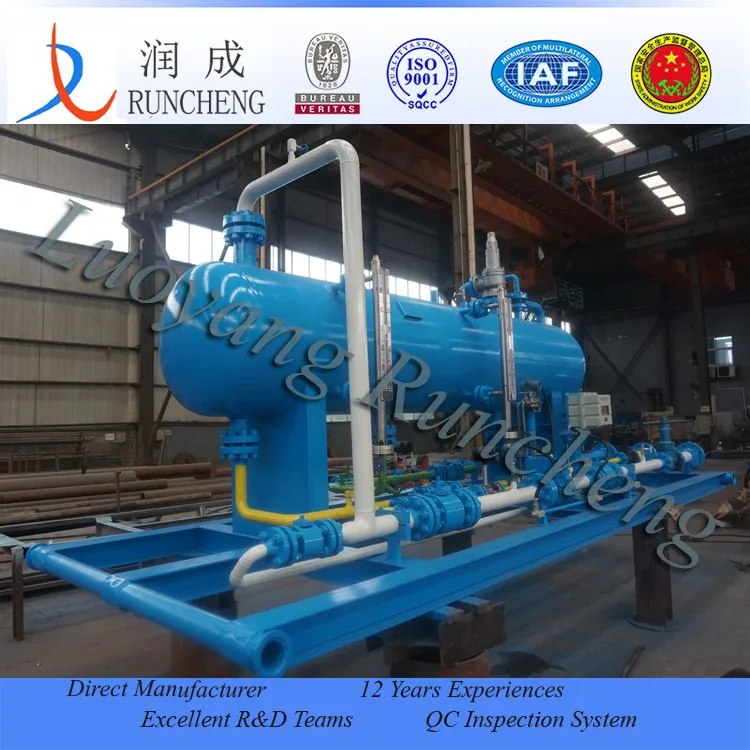 Price Guarantee Rebuilt Oil Field Separators Mobile Oil Gas Water Three ...