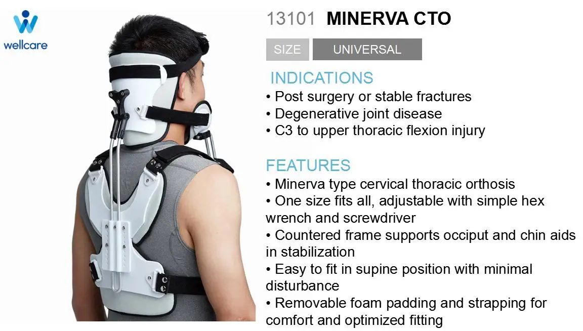 Wellcare Neck Rehabilitation Equipment Rigid Splint Collar With Chin ...