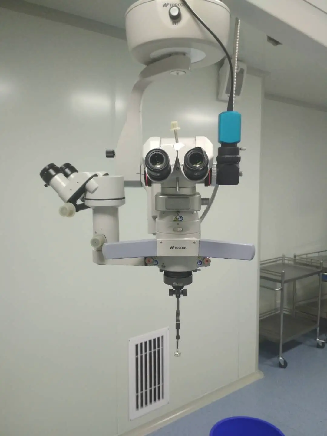 Cheap Manual BIOM System for Ophthalmic Surgical Microscope