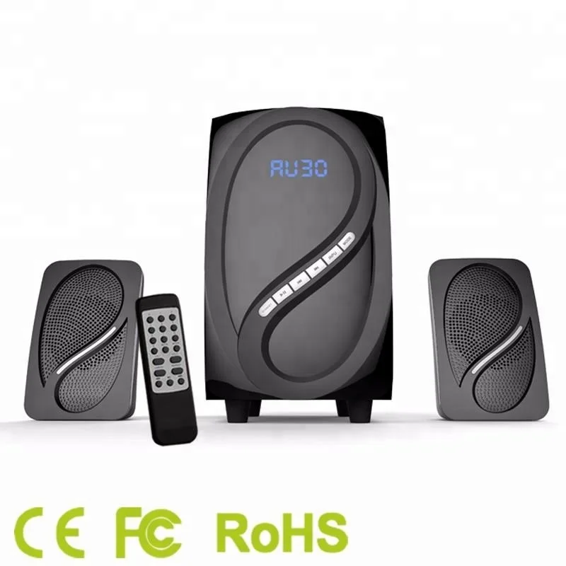 New Arrivals 2.1 Mini Multimedia Speakers Remote Control Speakers - Buy ...