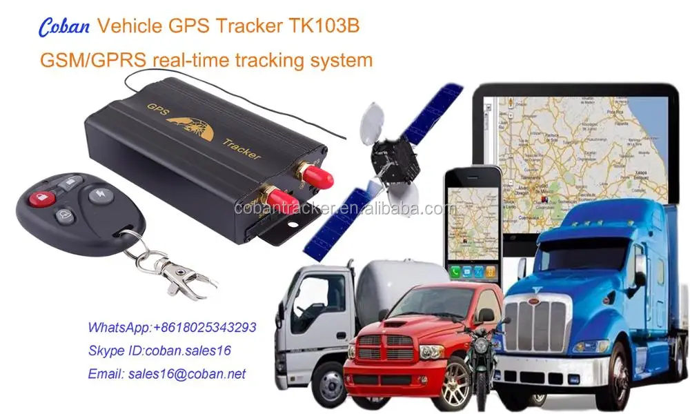 GPS Car Fleet Vehicle Tracker Tk103 - Anti-Theft Solution