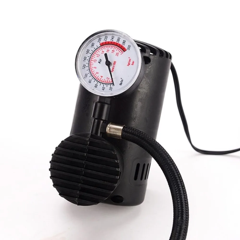 12V Portable Mini Car Air Pump - High Quality Tire Inflator