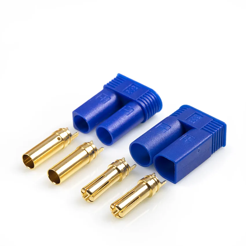 Ec2/ec3/ec5 Bullet Connector Gold Plated Banana Plug Male & Female For ...