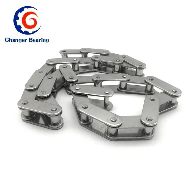 304 Stainless steel roller chain for conveyor with attachment k-1, K-2 ...