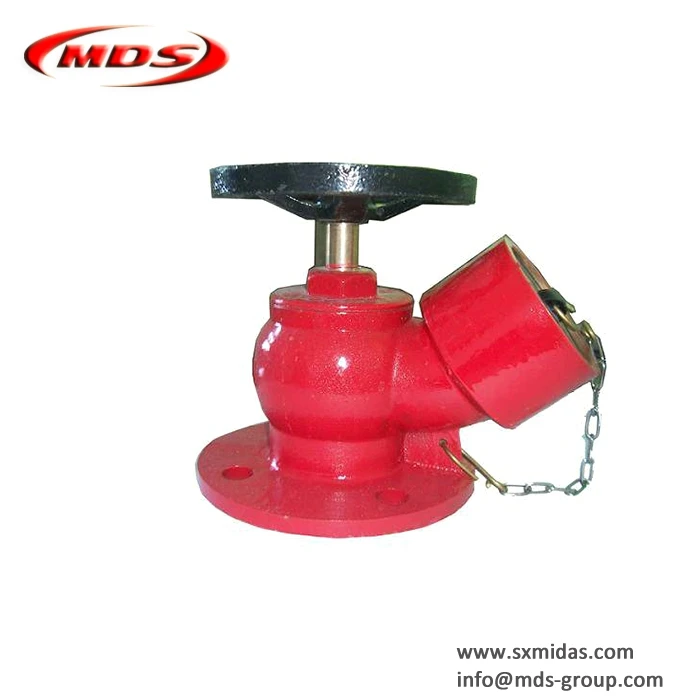 Bs750 Ductile Cast Iron Right Angle 65mm Fire Hydrant Valve - Buy 65mm ...