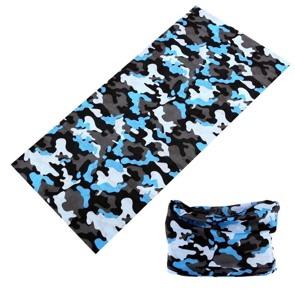 Microfiber Camouflage Camo Polyester Seamlesstubular Bandana - Buy ...
