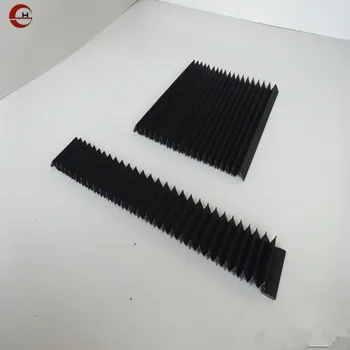 Linear Slide Flexible Accordion Flat Bellow Cover For Cnc Machine Parts ...