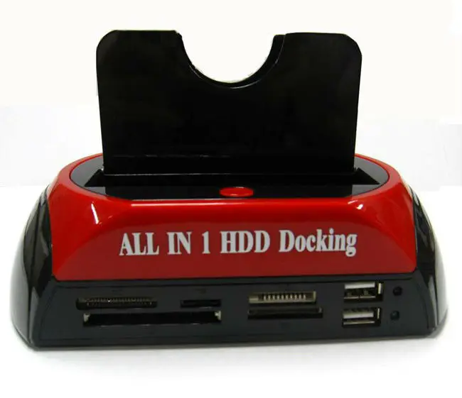All-in-1 Dual SATA IDE HDD Docking Station with Backup