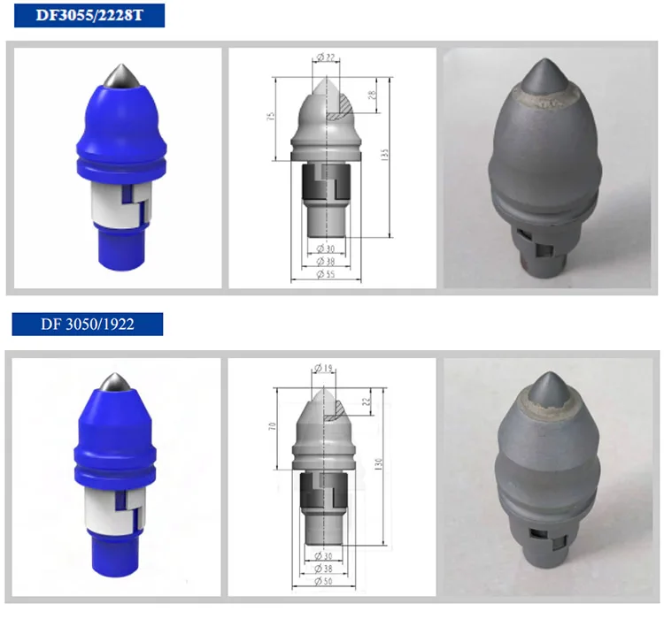 Kenametal Hd C31 Bullet Teeth Drilling Auger And Buckets - Buy Tungsten ...
