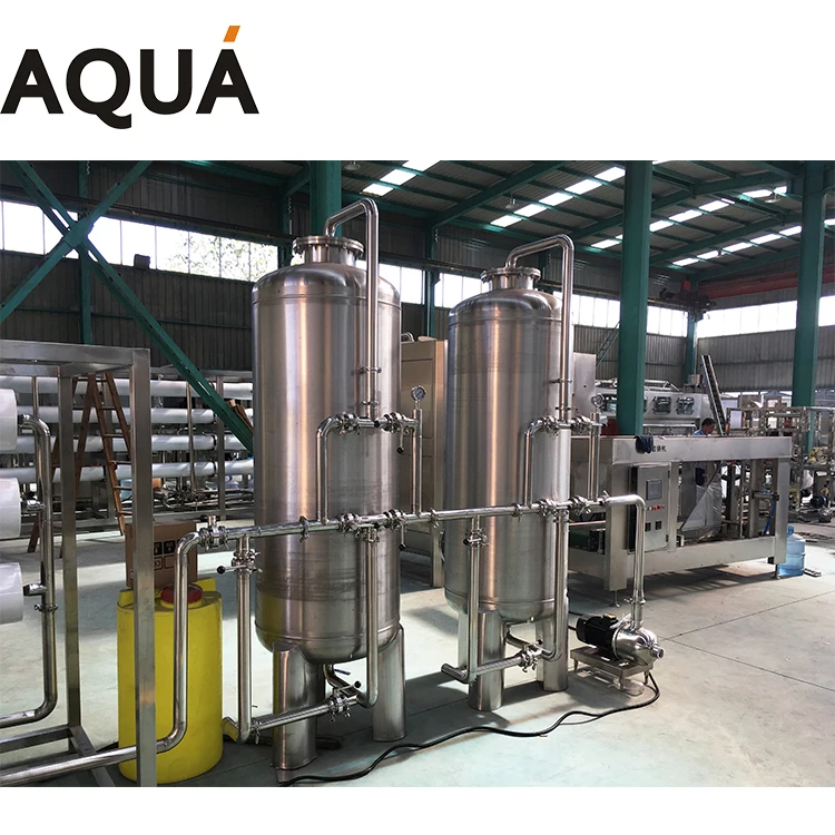 Large Scale Automatic Mineral Pure Water Ro Plant / Drinking Water ...
