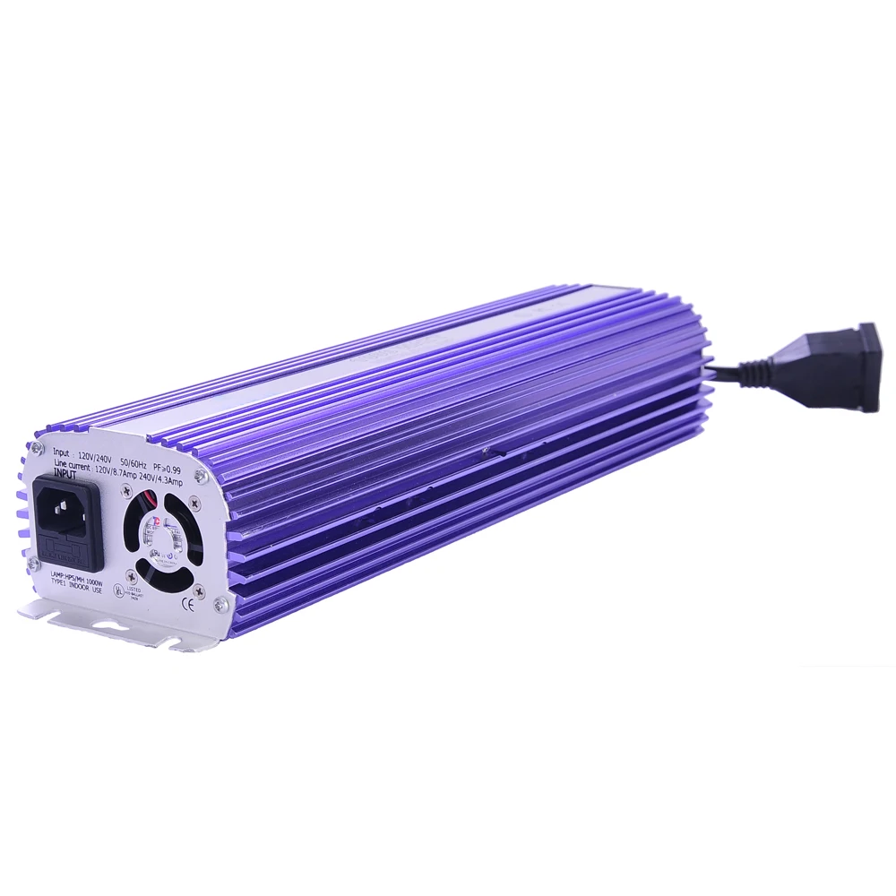 Electronic Ballast 1000 Watt Dimmable For Hydroponics And Horticulture ...