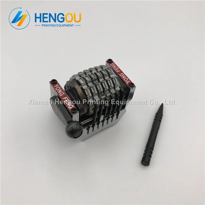 1 Piece 18.9" Gto Numerator 6 Digits Vertical Numbering Machine Gto ...