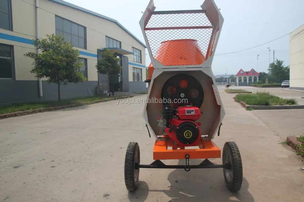 High Capacity Mobile Concrete Mixer - Portable & Efficient