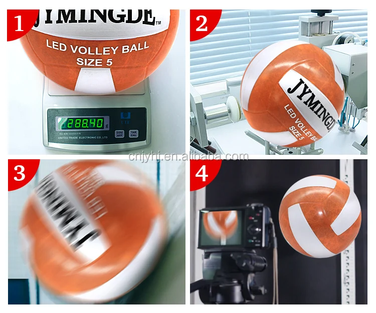 18 Panels Size 5 Outdoor Colorful Rubber Bladder Volleyball