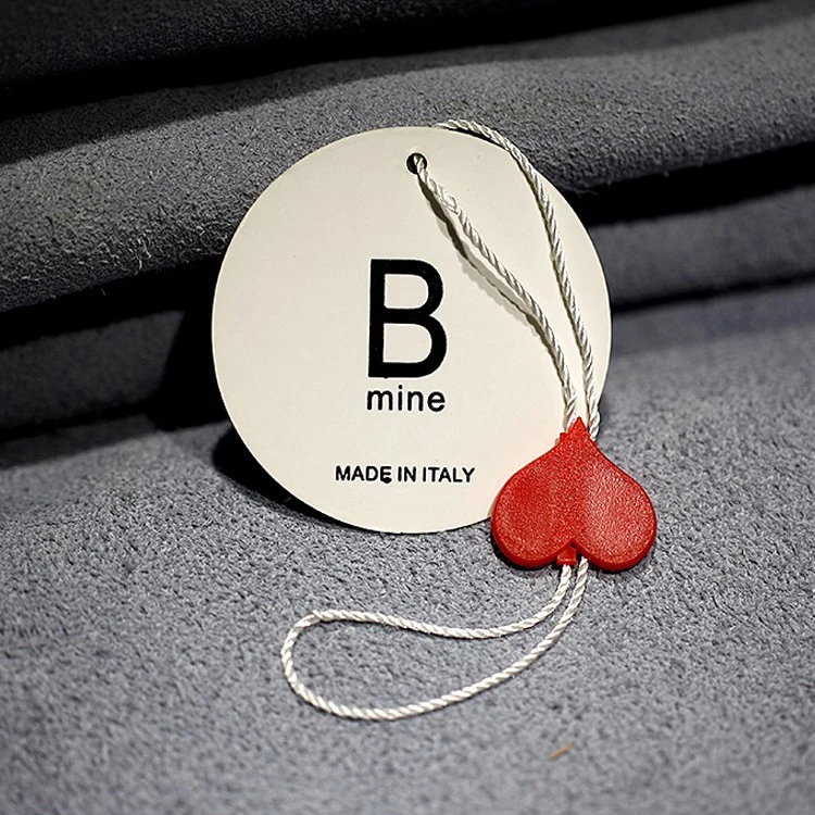 Paper Round Circle Jewelry Swing Tags Custom With Hang Tag Plastic ...