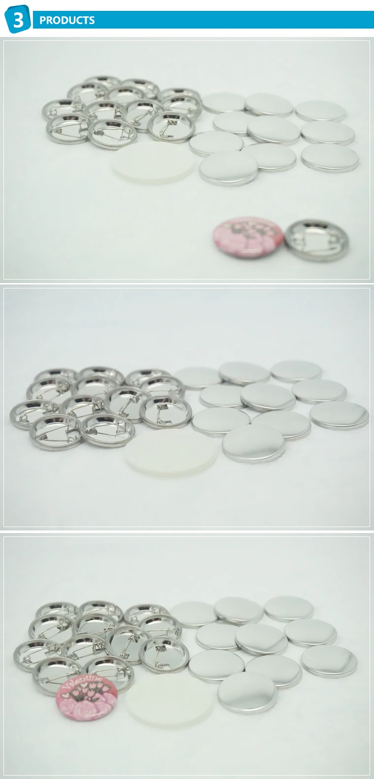 High Quality Tin Button New Products China Hot Sale Product 25mm Round ...