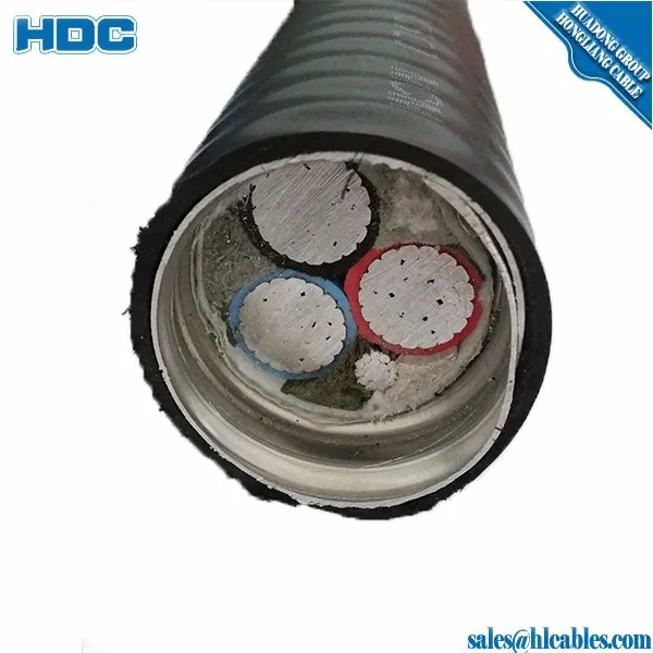 600/1000v Metal Clad Mc Armored Cable Mc/bx Cable 12/2 Aluminum ...