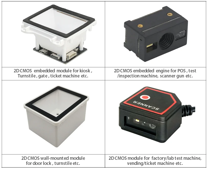 High Quality Arduino Cmos Fixed Mount Barcode Scanner Module For Self ...