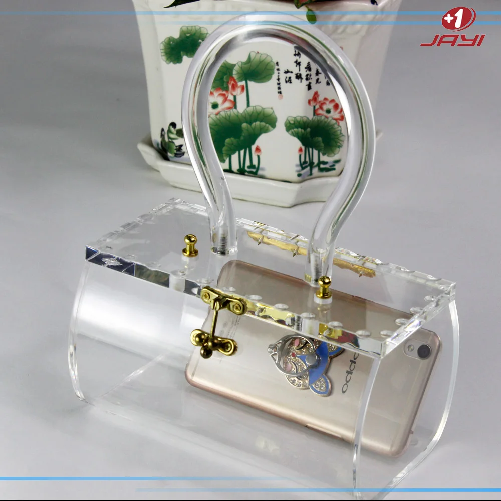 Acrylic Clear Lucite Perspex Women’s Designer Handbag