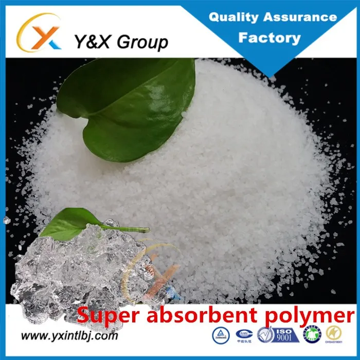 Manufacturer Sodium Polyacrylate Super Absorbent Polymer Cooling ...