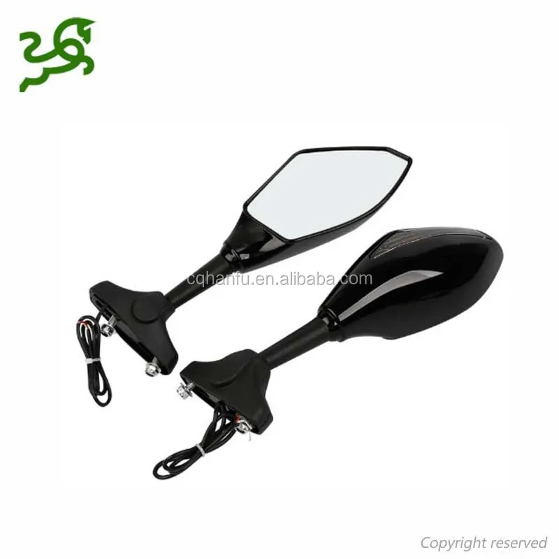 Dirt Bike Mirrors - Skeleton Hand Mirrors for Motorcycle