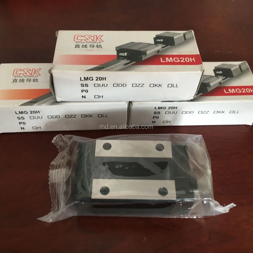 Csk Linear Motion Lmg15h Lmg15 Guide Bearing Lmg15c Lmg20lc - Buy Csk ...