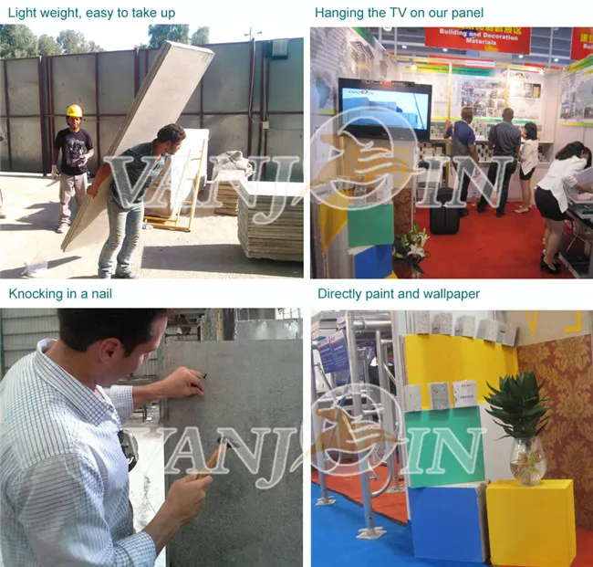 High Rise Building Exterior Wall Cladding Eps Cement Sandwich Panel ...