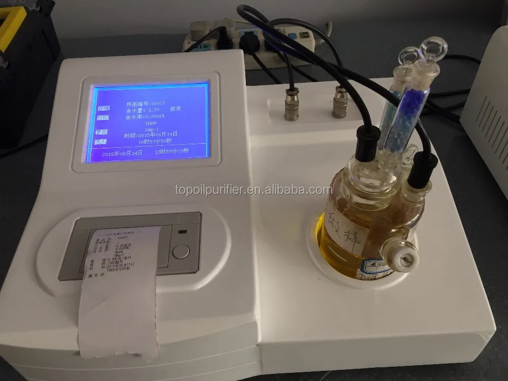 Kf Trace Moisture Analyzer/oil Water Content Testing Device/water In ...