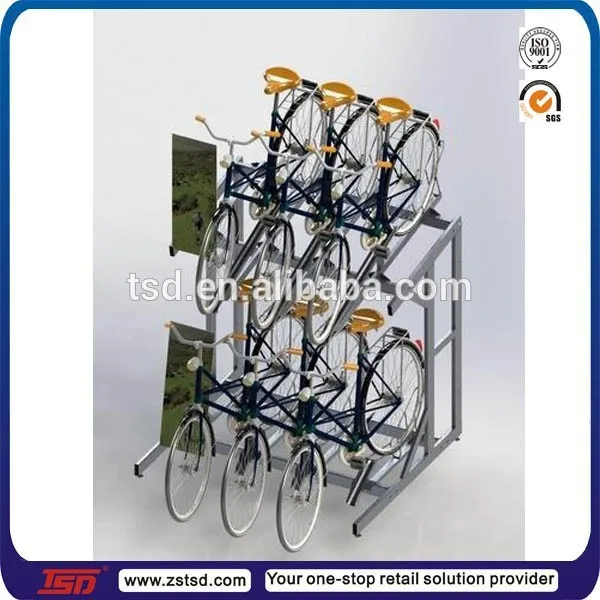 Metal Floor Electric Bike And Bicycle Exhibition Displays Stand Rack ...