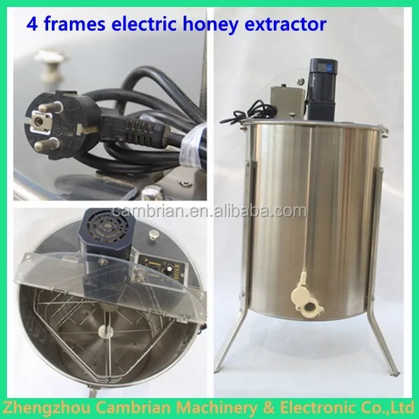 High Efficient Multifunctional 8 Frames Honey Extractor Electric Motor ...