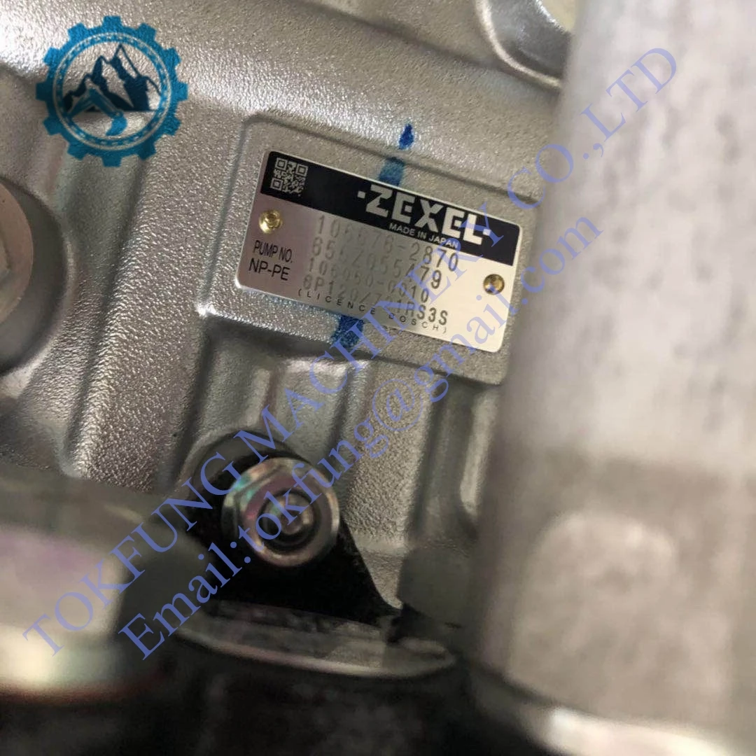 Original ZEXEL Injection Pump for KOBELCO SK480LC-6E