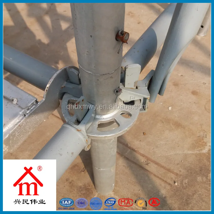 Disk Lock Steel Tubular Scaffolding In Construction - Buy Tubular ...