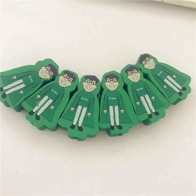 Cheap Promotional 2D Eraser with Different Shapes and Colors