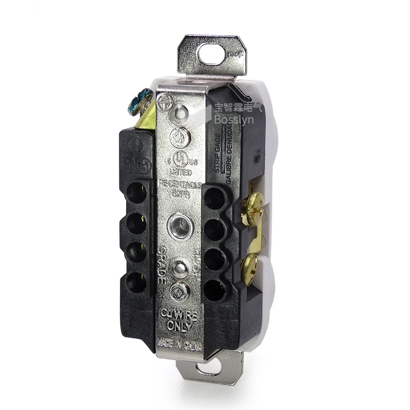 HOSPITAL GRADE Receptacle Duplex Outlet Socket 15A 125V