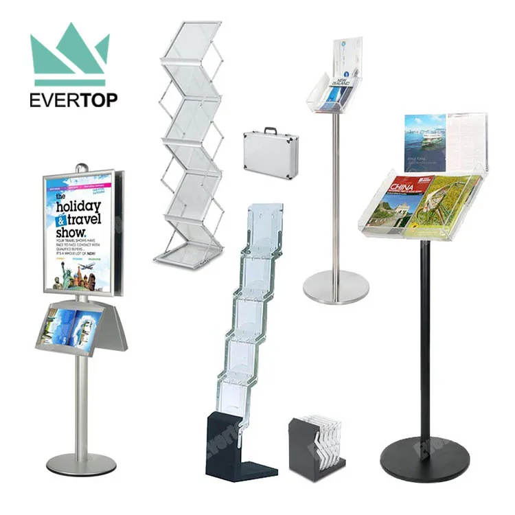 Free Standing Floor Brochure Stand,Floor Standing Brochure Holder,Free ...