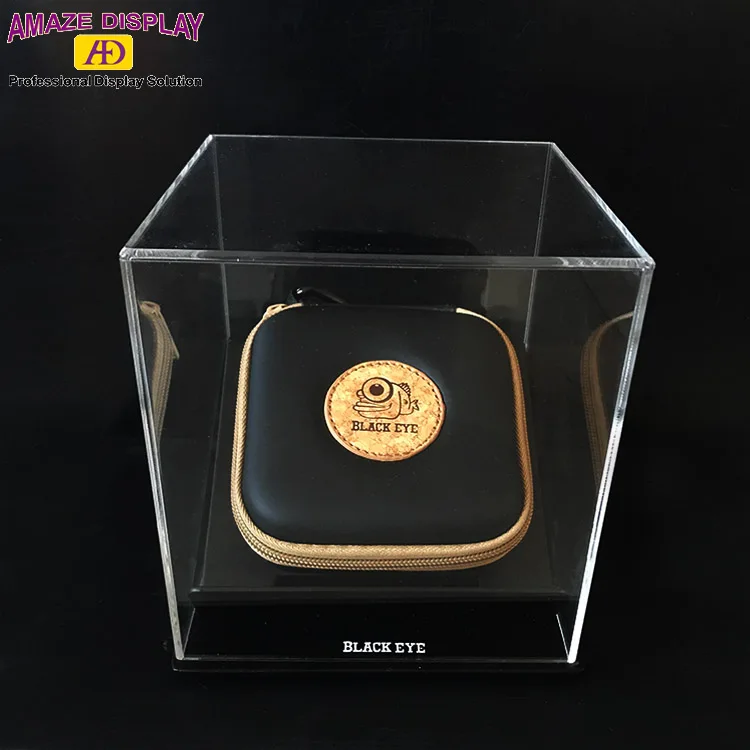 Standard Rectangular Clear Acrylic Wallet Display Rack Customizable Box ...