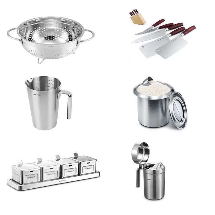 Custom Brand Multi-purpose Kitchen Utensils 9.5" / 11" Serving Bowl ...