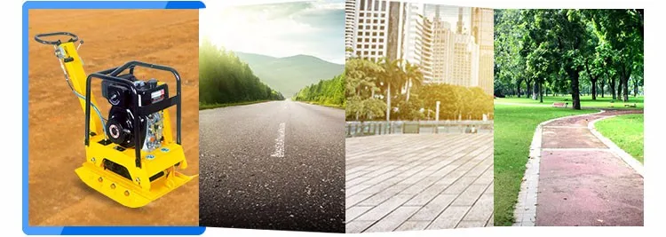 Handhole Operated Double-Way Vibration Plate Compactor for Sale