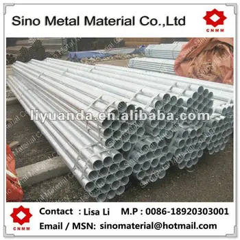 Schedule 20 Galvanized Steel Pipe - Buy Schedule 20 Galvanized Steel ...